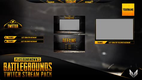 Pubg Twitch Stream Pack By Ayzs On Deviantart