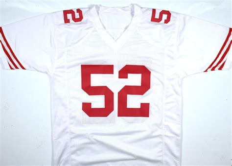 Patrick Willis Autographed White Pro Style Jersey Beckett W Hologram