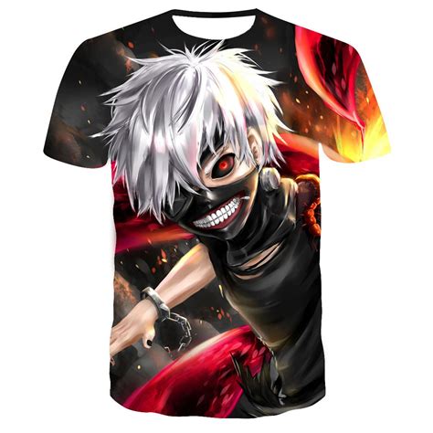 Tokyo Ghoul Shirt Merch 3d Printing Kaneki Ken Kagune Tokyo Ghoul