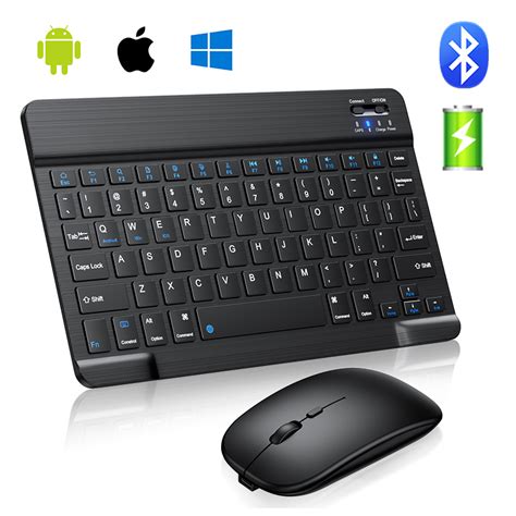 Mouse And Keyboard Kit Bluetooth And Rechargeable 6m • Gadget City