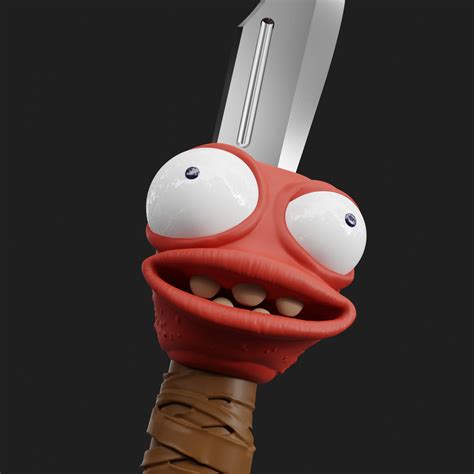 New 3d Model Knifey From High On Life Game By Phoenixlegendsprops On