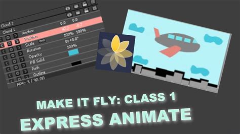 Express Animate Class 1 Creating Your First Object YouTube