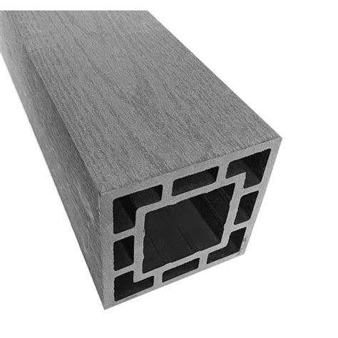 Grey Composite Post For Composite Decking