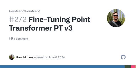 Fine Tuning Point Transformer PT V Issue Pointcept Pointcept GitHub