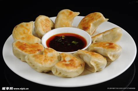生煎锅贴摄影图 其他 餐饮美食 摄影图库 昵图网