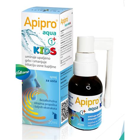 Apipro Aqua Spray Sakit Tekak Ulcer Mulut Bengkak Gusi Sakit Gigi