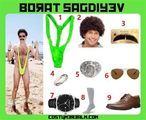 How To Dress Like Borat Costume Guide