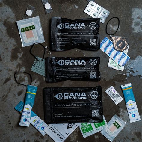 Decon Kits — Emergency Water Treatment Solutions Cana Provisions