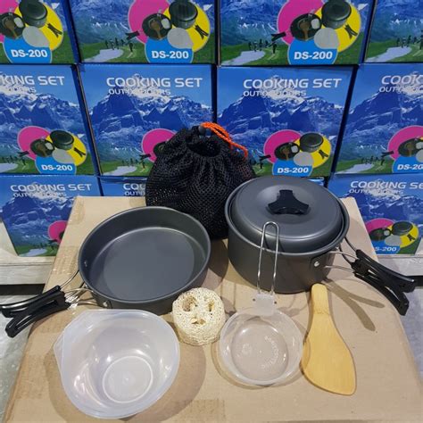 Jual Cooking Set Nesting Ds Alat Masak Camping Panci Camping Jakarta Selatan