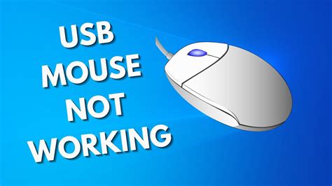 How To Fix Usb Mouse Not Working On Windows 11 10 Youtube