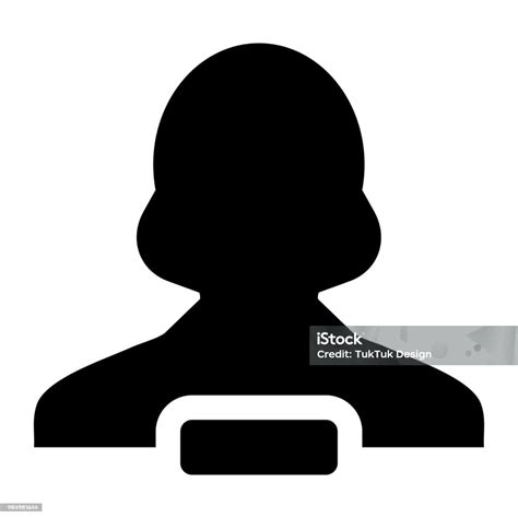 플랫 컬러 문양 그림에 사람 아이콘 벡터 여성 사용자 사람 프로필 아바타와 마이너스 기호 제거 감독에 대한 스톡 벡터 아트 및