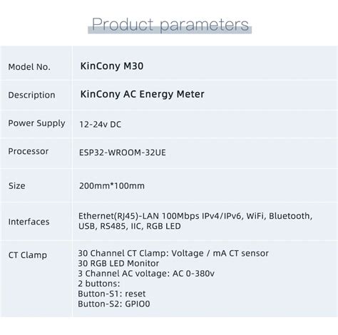 Channel Esp Energy Monitor Board Kincony M For Diy