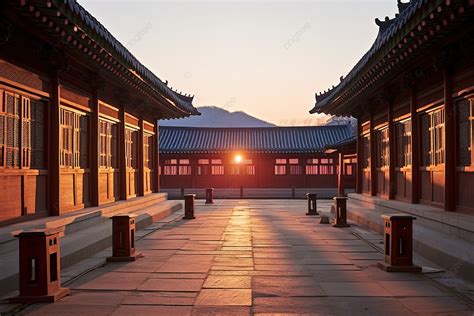 韓國宮殿日興 建造 景福宫 古建築背景圖片和桌布免費下載