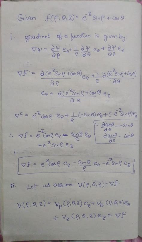 a in cylindrical coordinates 2 6 2 the gradient of a scalar