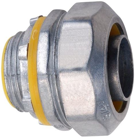Sturdy Flexible Conduit Coupling Metal Straight Connector For