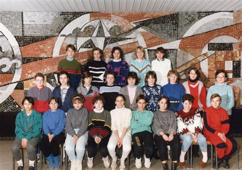 Photo De Classe 4 E De 1986 Collège Antoine De Saint Exupéry Copains