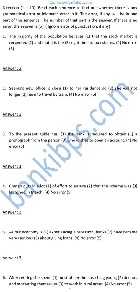 IBPS Clerk Exam Solved Papers