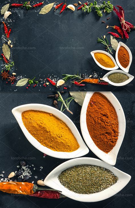 پس زمینه ادویه با کیفیت طرح لایه باز گرافیک با طعم تربچه