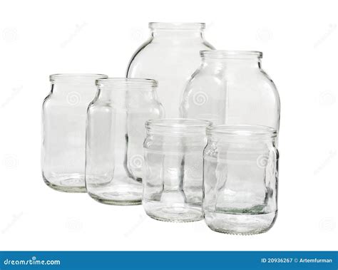 Empty Glass Jars Stock Image Image Of Fragile Ecology 20936267