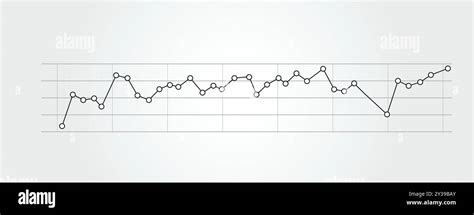 Vector Line Graph Element Modern Simple Chart Background Stock Vector Image And Art Alamy