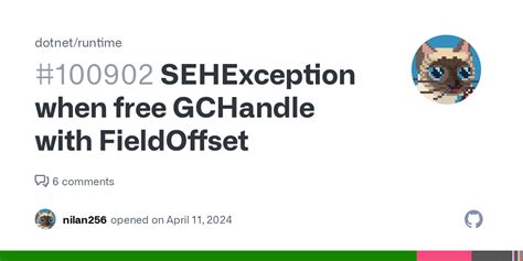 SEHException When Free GCHandle With FieldOffset Issue 100902