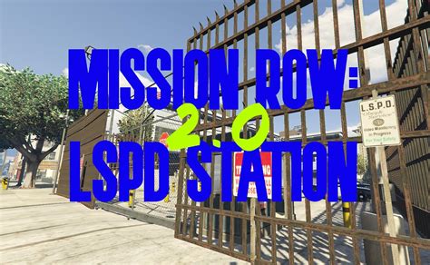 Police Station Lspd Mission Row [ Ymap Fivem ] Gta5