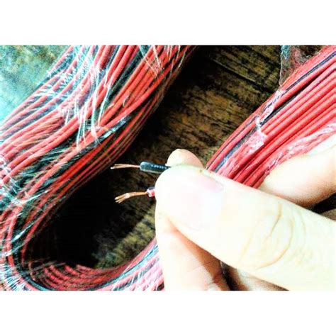 Kabel Serabut Merah Hitam 2x10mm Kabel NYZ 2x10 TUKUIKI 2x10 KECIL