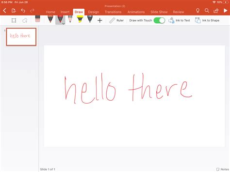 How To Draw Freehand In PowerPoint