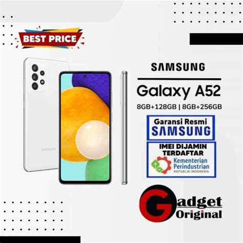 Jual Samsung Galaxy A52 256gb 8gb Garansi Resmi Di Seller Gadget