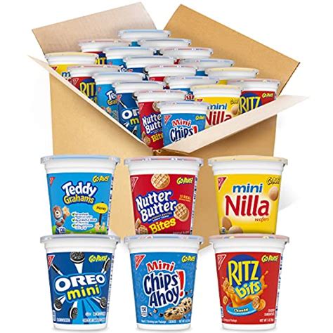 Nabisco Variety Pack Nabjf Oreo Chips Ahoy Mini Cookies Ritz Bits