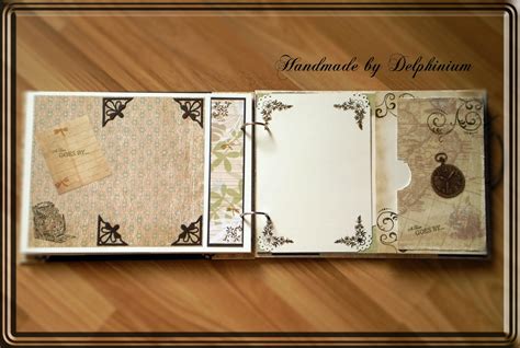 Handmade By Delphinium Албум за колега по случай неговото пенсиониране