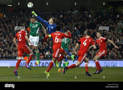 Wales Wayne Hennessey Punches Clear During The 2018 Fifa World Cup