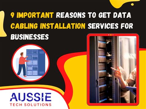 9 Important Reasons To Get Data Cabling Installation Services