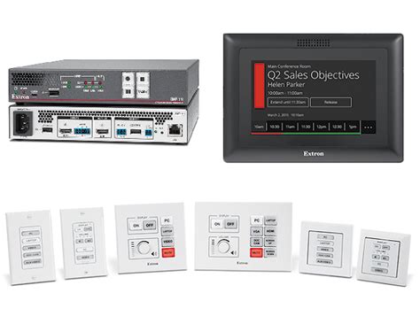 Button Panels Recording Processors And Room Agent Software The Latest From Extron Connected