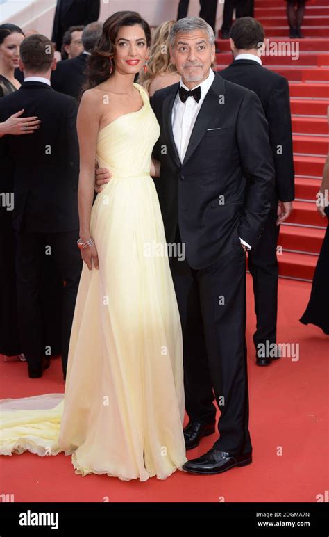 George Clooney And Amal Clooney Attending The Money Monster Premiere