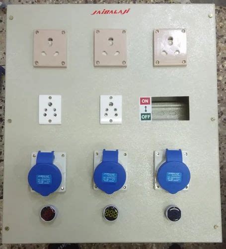 16amps 3pin 3way Socket And 15a Socket With Indicator Metal Socket Box