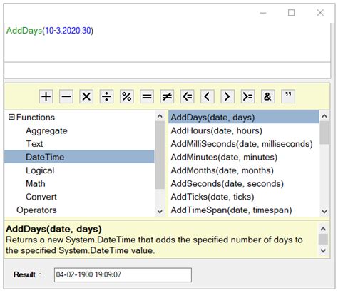 Quick Start Expression Editor For Winforms Componentone