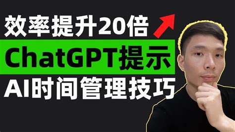 20个chatgpt提示词ai教程，帮职打工人节省时间 提高20倍工作绩效prompt 学习、计划、写作、头脑风暴、创造构思、总结