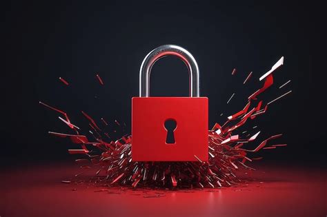 Premium Ai Image Hacker Attack Security Breach System Hacked Alert