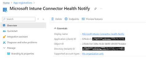 Microsoft Intune Connector Health Monitoring Using Power Automate The