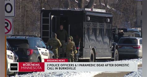 Paramedic Two Police Officers Shot And Killed In Burnsville Mn