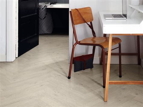 Grey Oak Parquet Vinyl Flooring 2168 Polyflor Sa