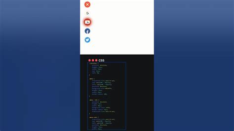 css radar nav menu coding webcoding webdesign htmlcsswebsite htmlcss shorts trending