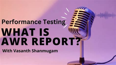 Vasanth Shanmugam On Linkedin What Is Awr Report What Is The Use Of