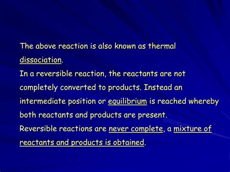 PPT - REVERSIBLE REACTIONS PowerPoint Presentation, free download - ID ...