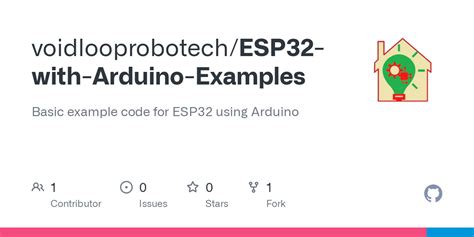 GitHub Voidlooprobotech ESP32 With Arduino Examples Basic Example