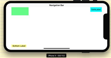 Ios What Is Safe Area In Xib In Xcode 9 Stack Overflow