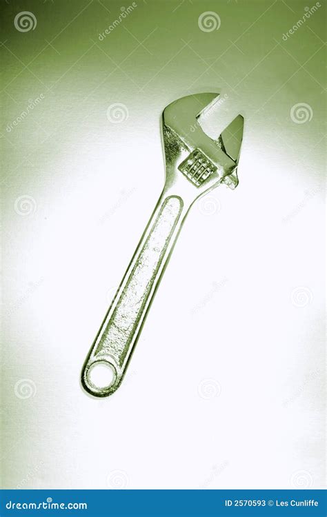 Crescent Wrench Spanner Tool Stock Image Image Of Implement Industrial 2570593