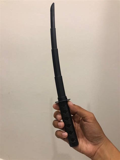 Telescopic Katana D Printed Gravity Swing Sword Plastic Knife Retractable Sword Samurai Blade