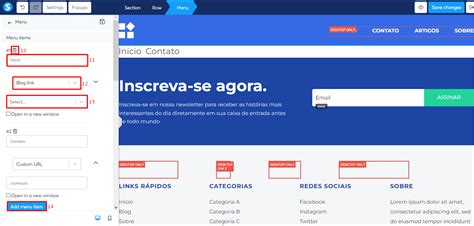 como criar um website ajuda